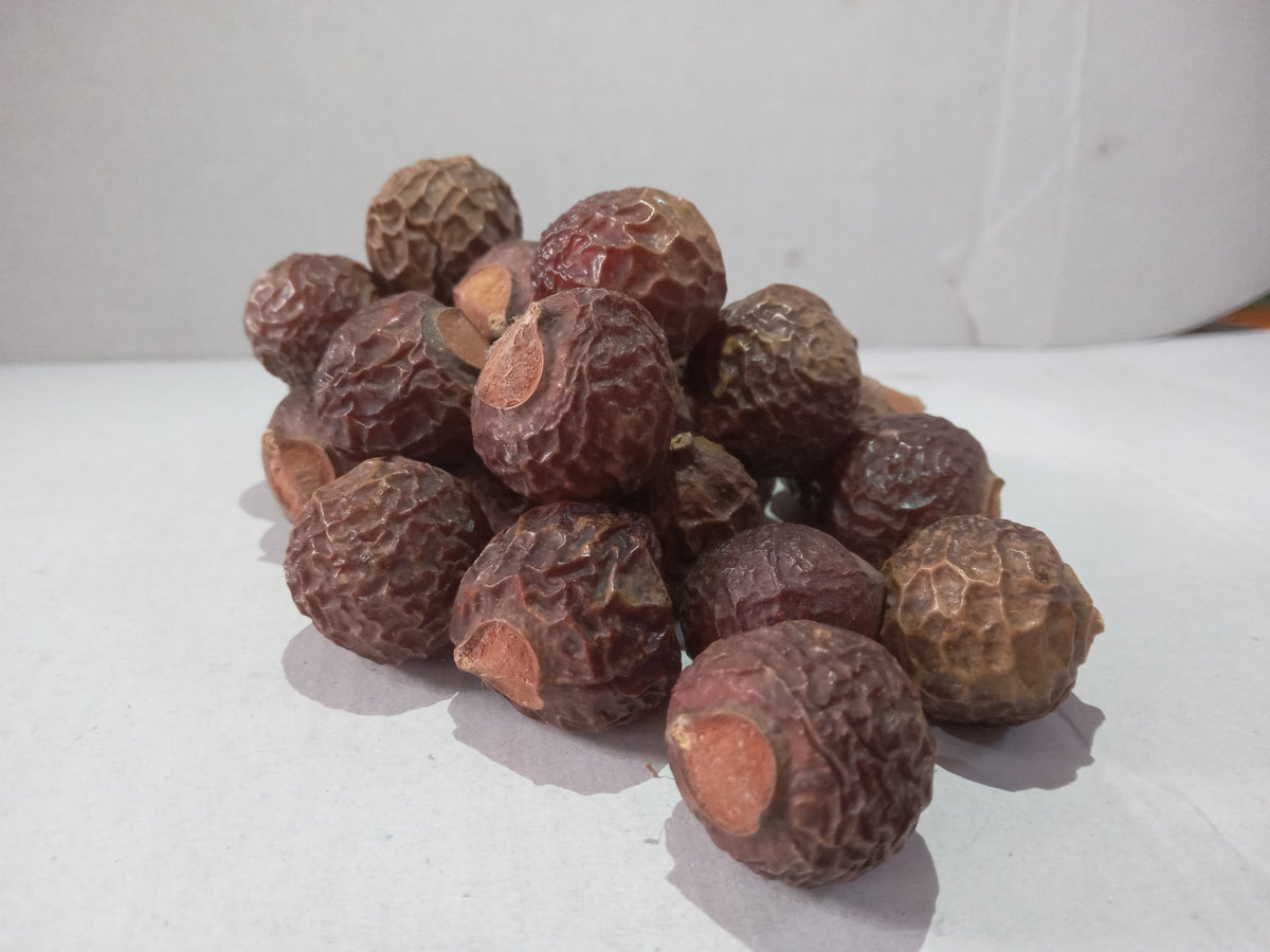 Organic Dried Raw Reetha Pack for Hairs - Raw Form – Mahakaal Prasad